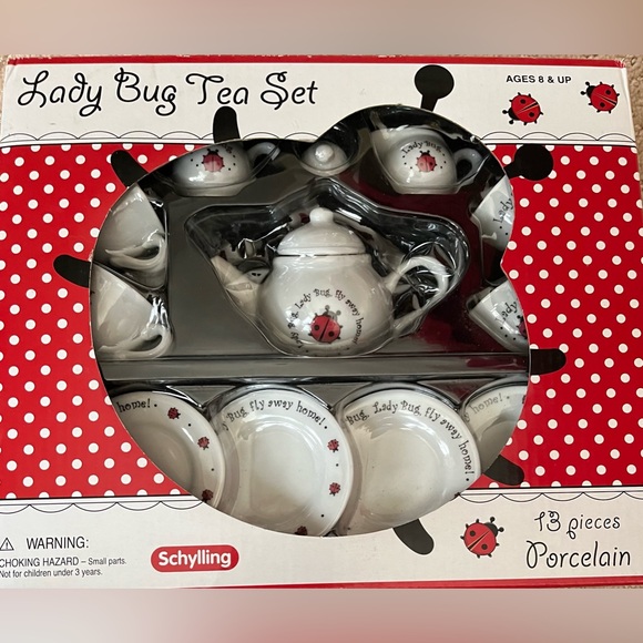 Schylling | Toys | Schylling Lady Bug Tea Set | Poshmark